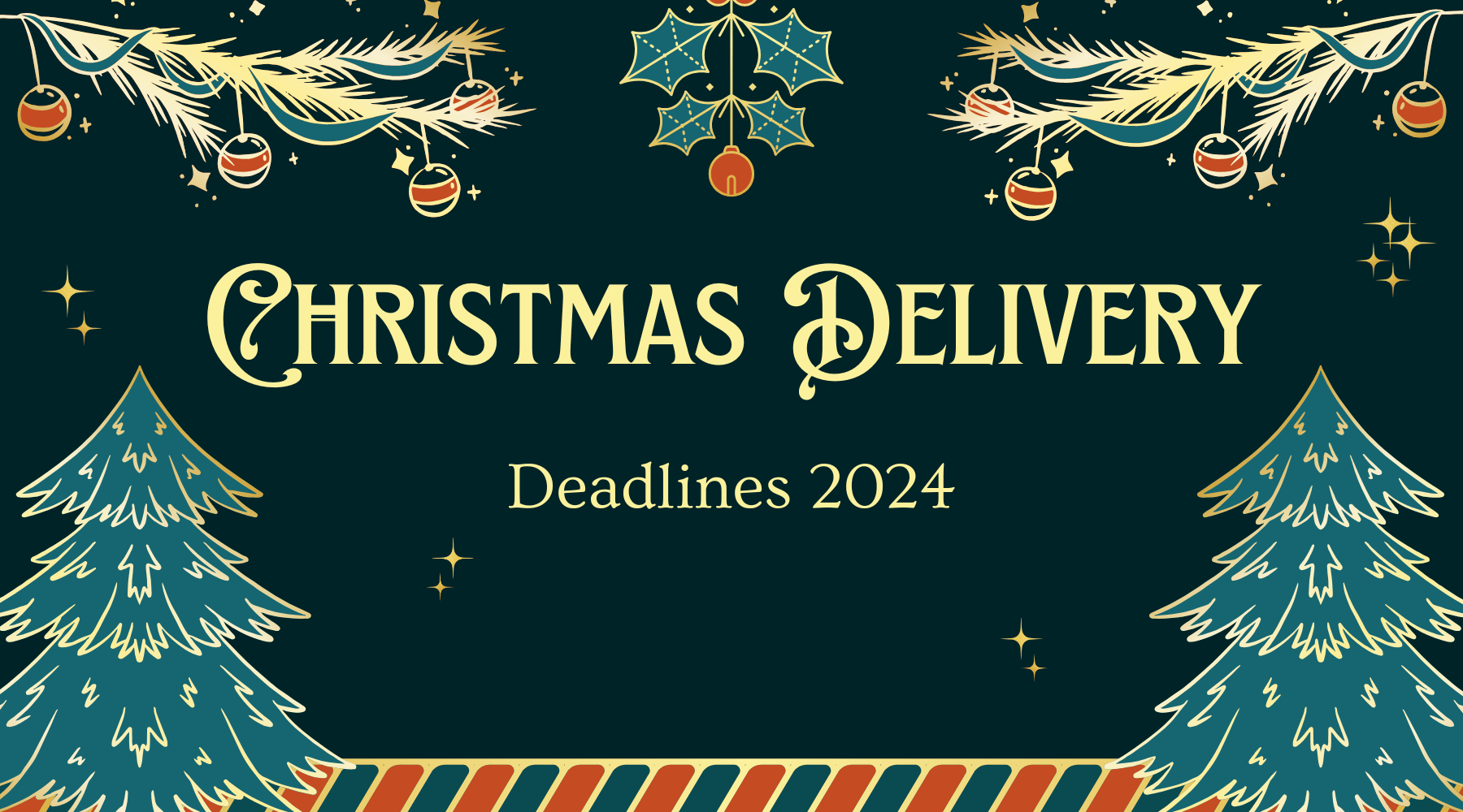 🎄 Christmas Delivery Deadlines for Buckle and Band 🎄