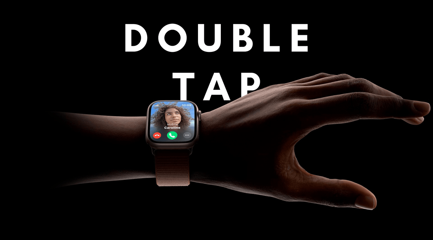 Apple Watch Double Tap Feature - WatchOS 10.1