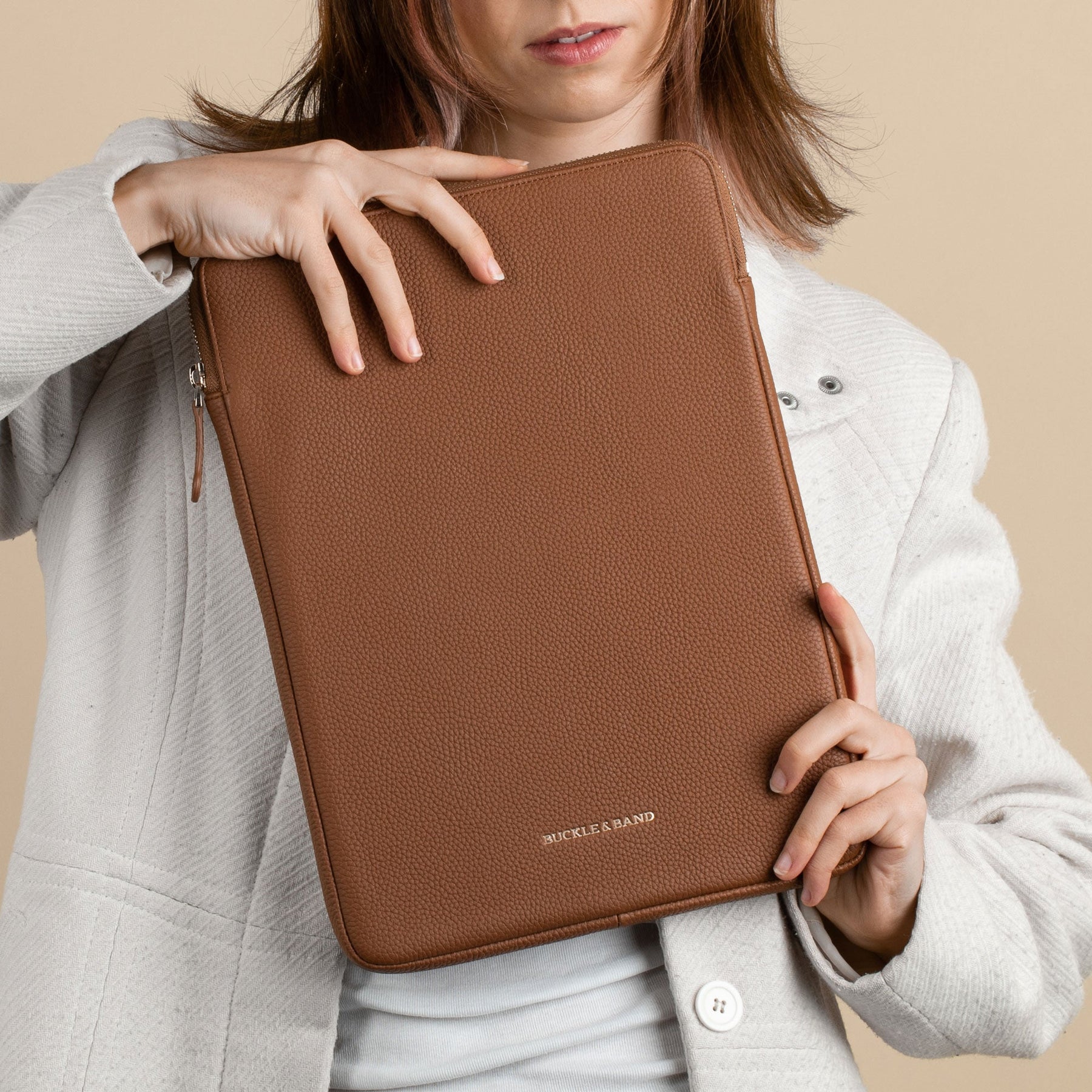 Premium Genuine Leather Laptop Case 14", 16" MacBook Pro 13", 15" Air